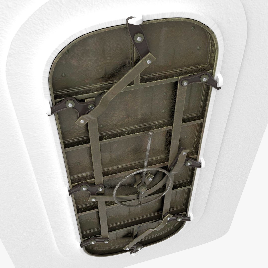 Ship Bulkhead Door 3D Model - TurboSquid 1817681