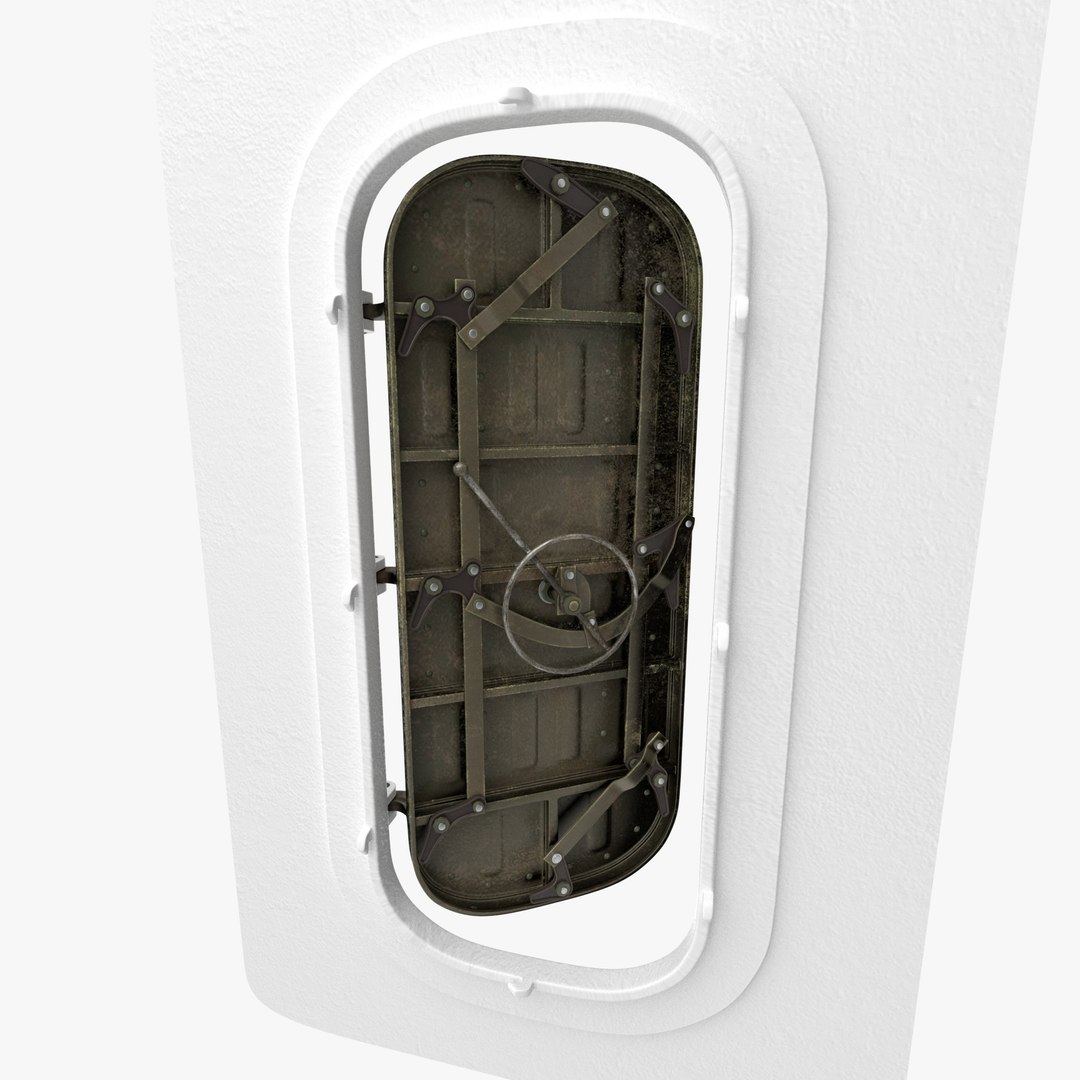 Ship Bulkhead Door 3D Model - TurboSquid 1817681