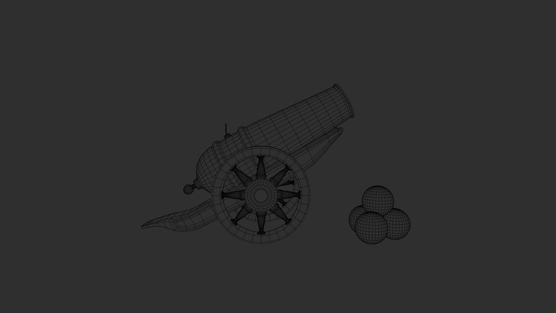 3D Rusty Cannon - TurboSquid 1969696