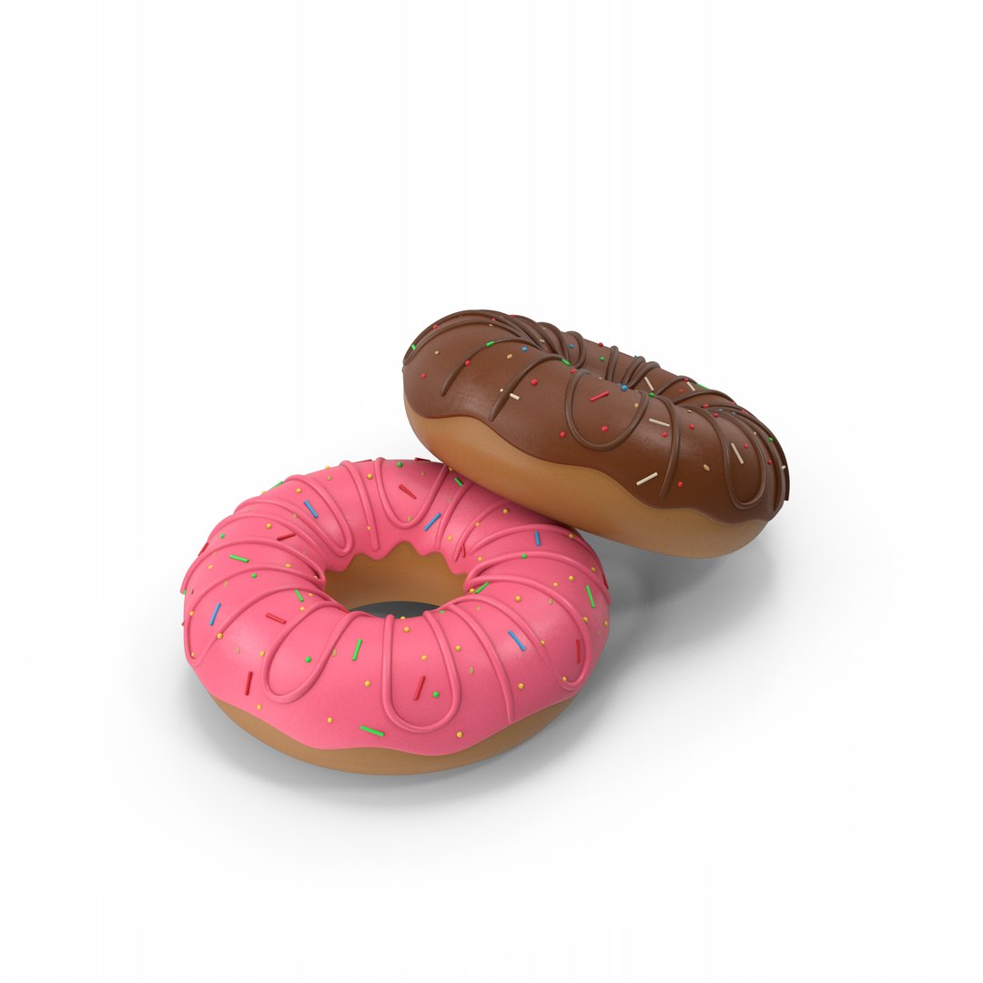 3D Donuts - TurboSquid 2229294