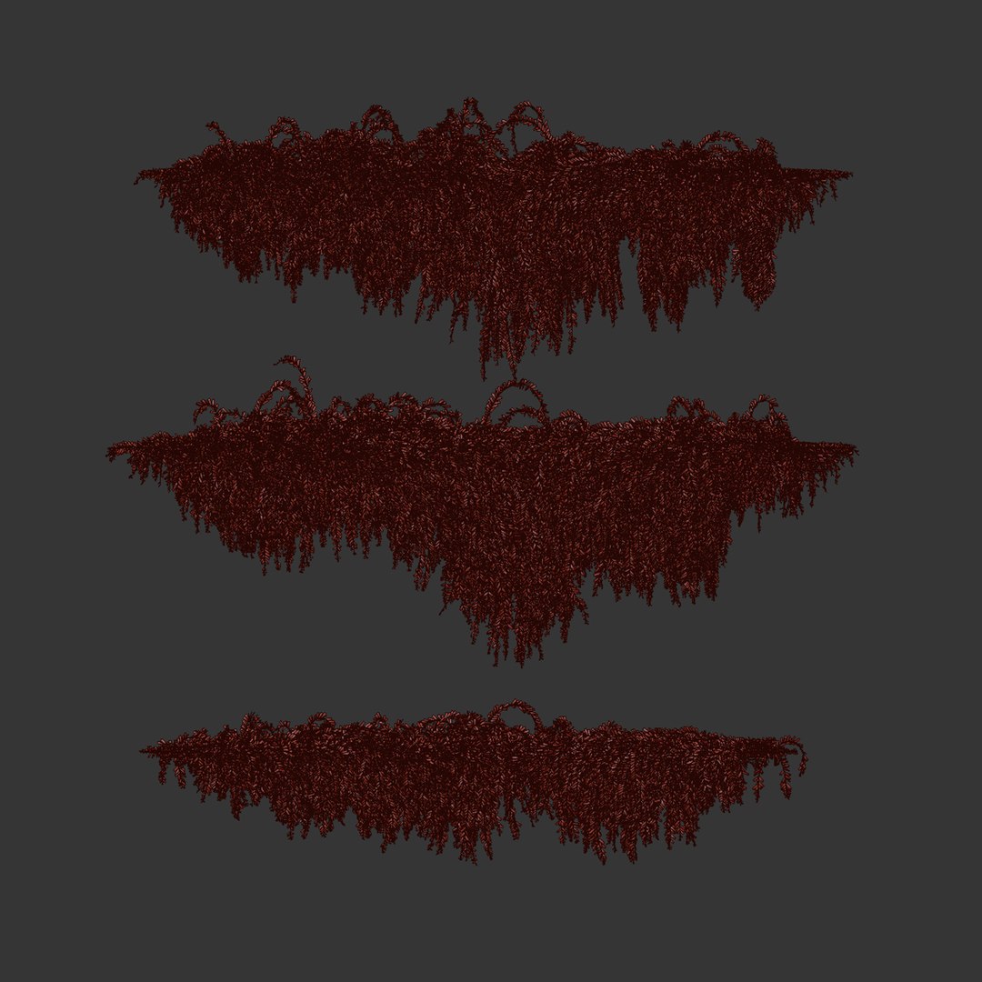 Hanging Creeper Plants Collection Vol 282-Blender-3dmodel Model ...