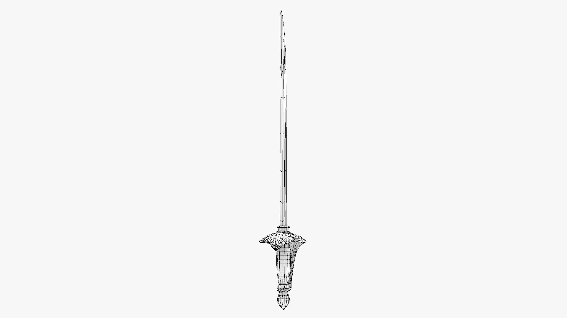 Fantasy Sword RPG European Cutlass Blade Curved Sword Saber Shortsword ...