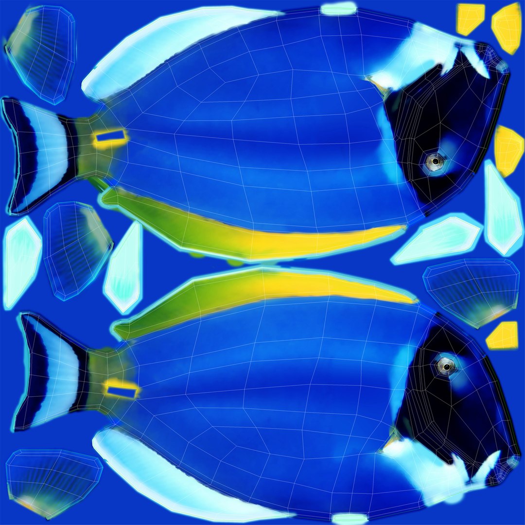 3ds max surgeonfish