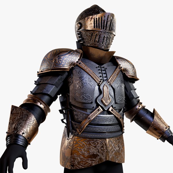 3D Set armor - TurboSquid 1951041