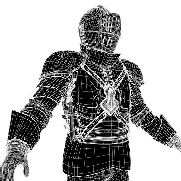 3D Set armor - TurboSquid 1951041