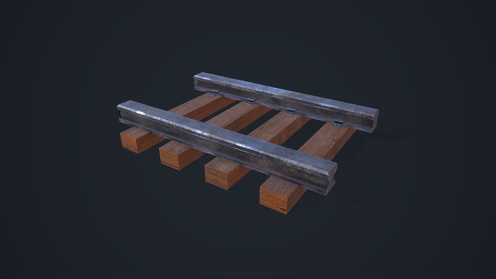 Train Railway 3D Model - TurboSquid 1429962