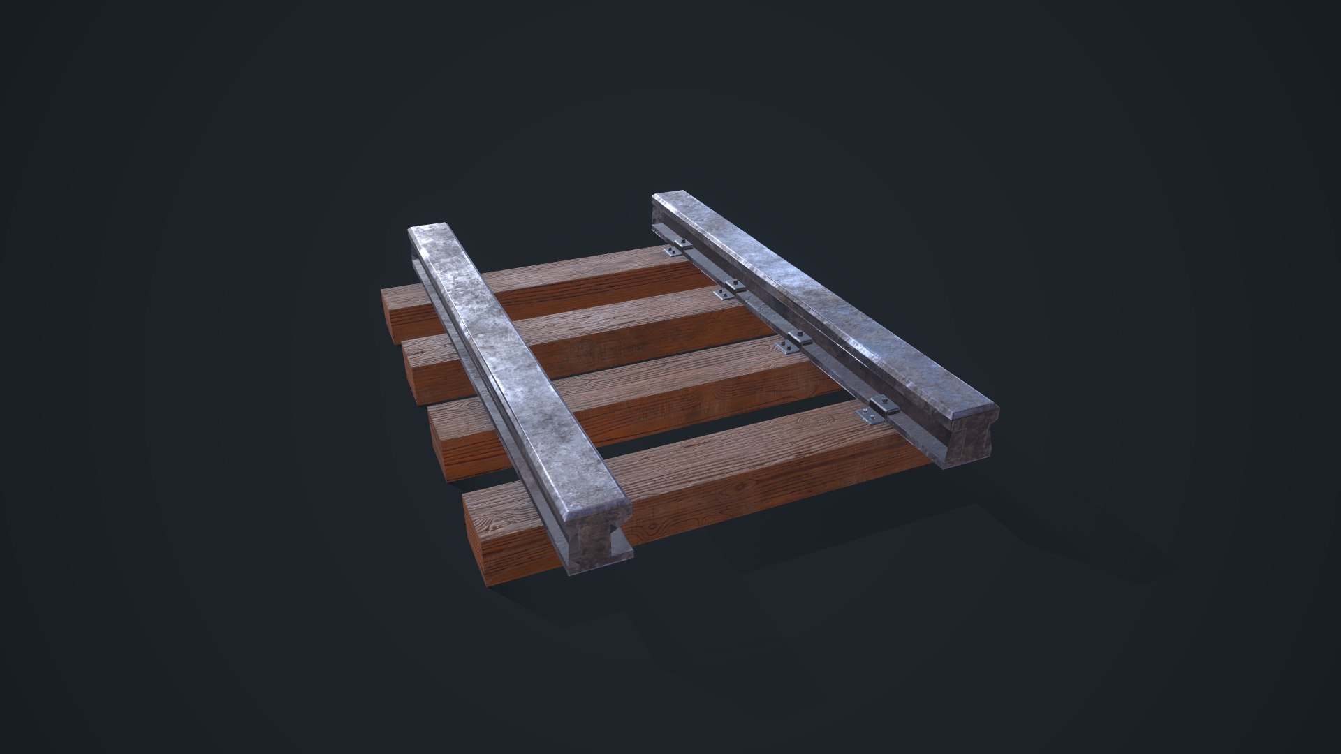 Train Railway 3D Model - TurboSquid 1429962