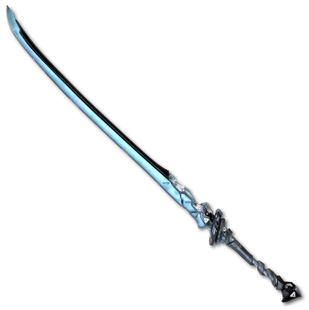 Sci-fi Frozen Sword 3d Model