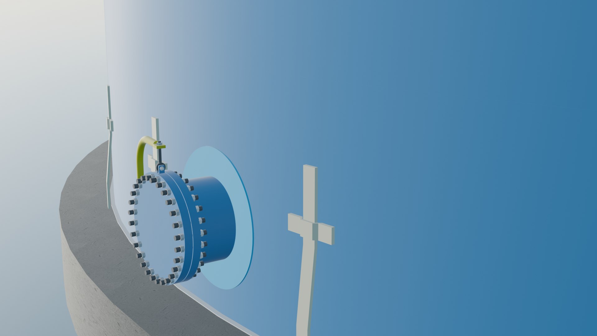Storage Tank Model - TurboSquid 2217653