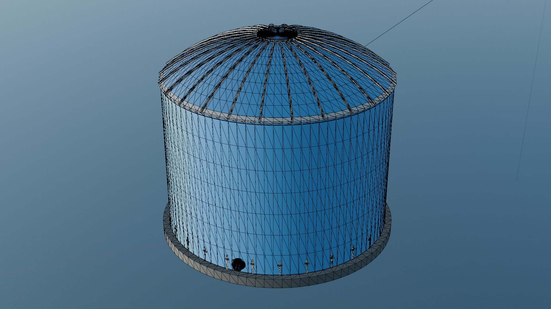 Storage Tank Model - TurboSquid 2217653
