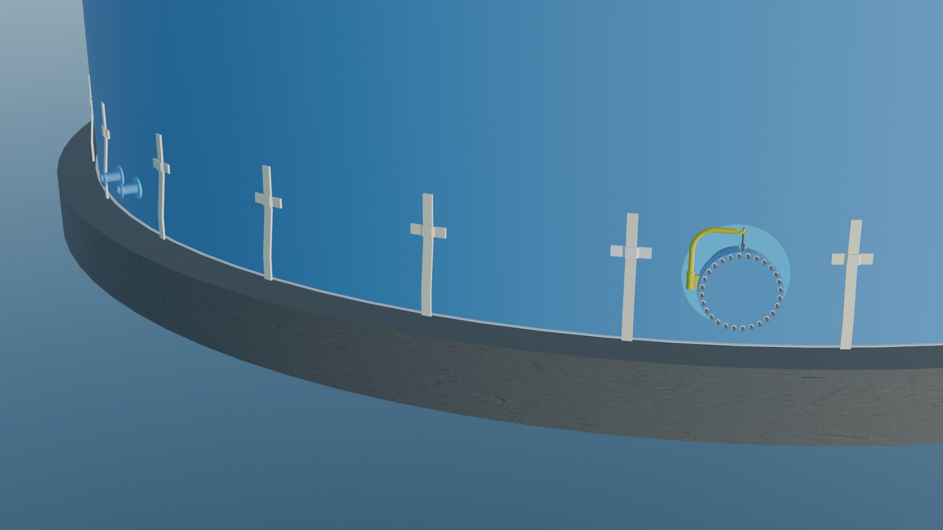 Storage Tank Model - TurboSquid 2217653