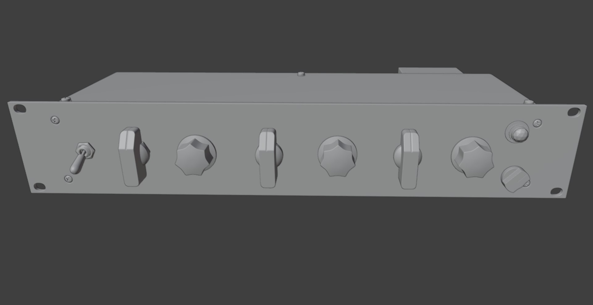 Tube-Tech ME 1B Midrange Equalizer 3D Model - TurboSquid 2312637
