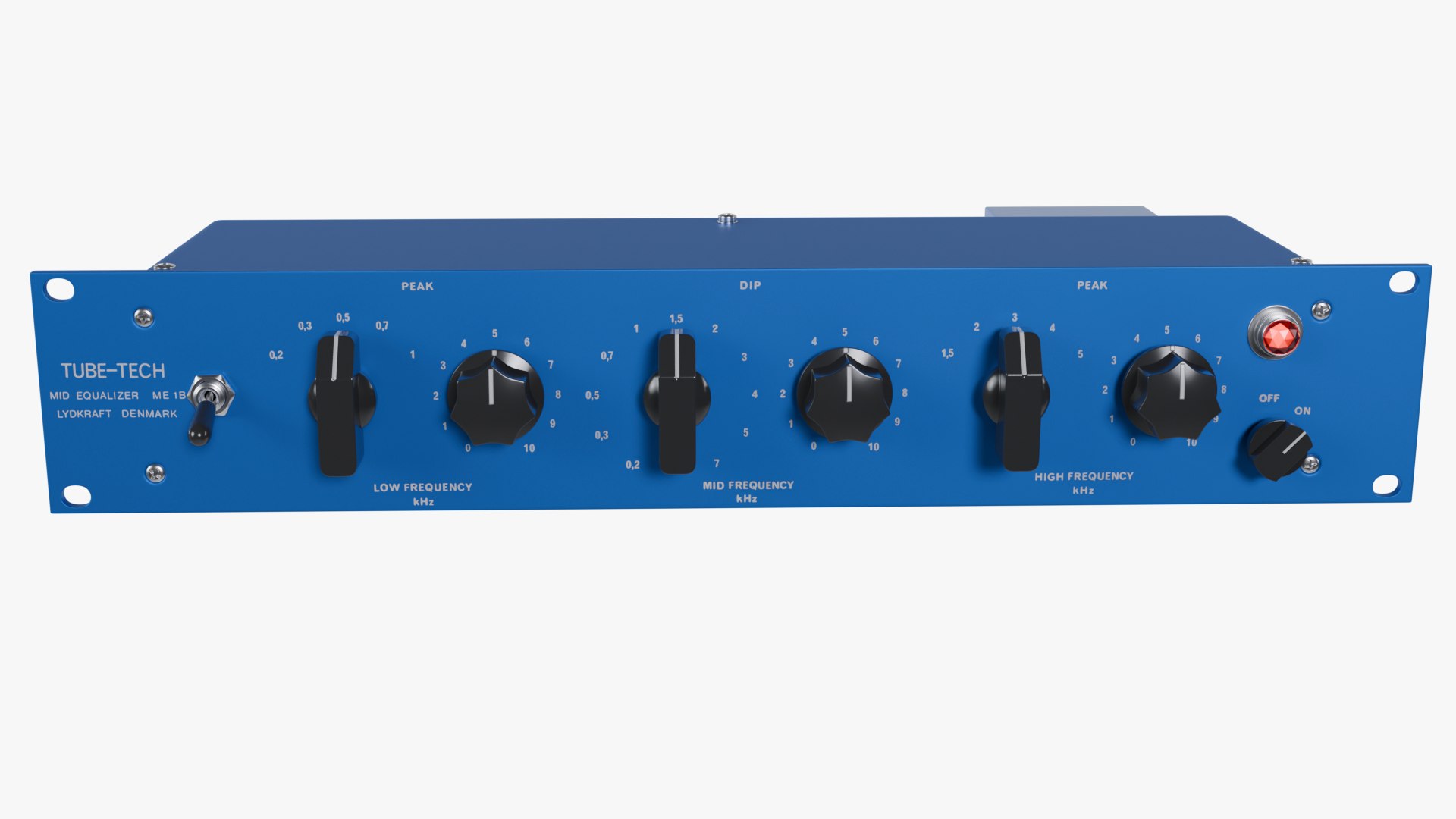 Tube-Tech ME 1B Midrange Equalizer 3D Model - TurboSquid 2312637