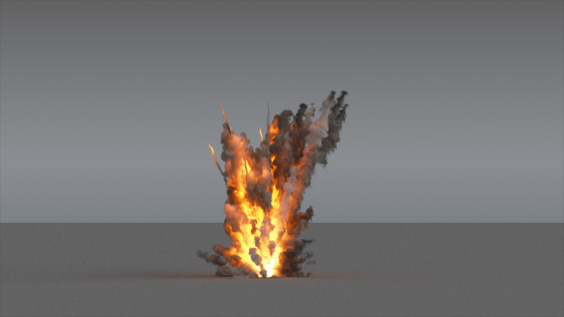 3D Ground Explosion Trails 02 - Vdb Model - TurboSquid 2225993