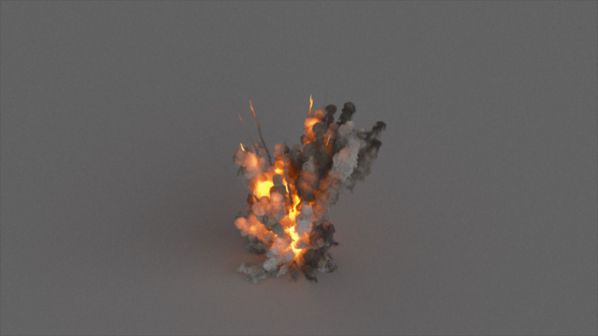 3D Ground Explosion Trails 02 - Vdb Model - TurboSquid 2225993