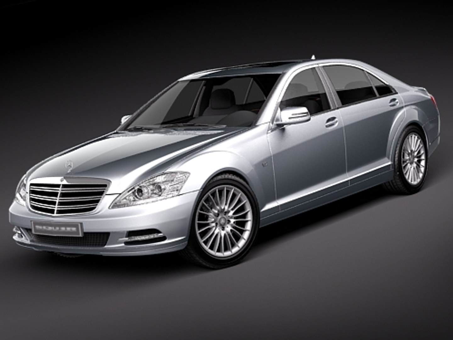 Mercedes S Class S-class 3d 3ds
