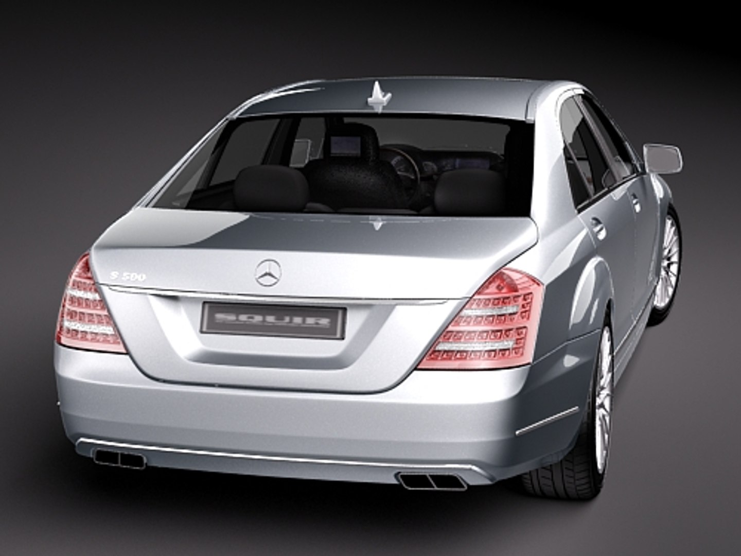 Mercedes S Class S-class 3d 3ds