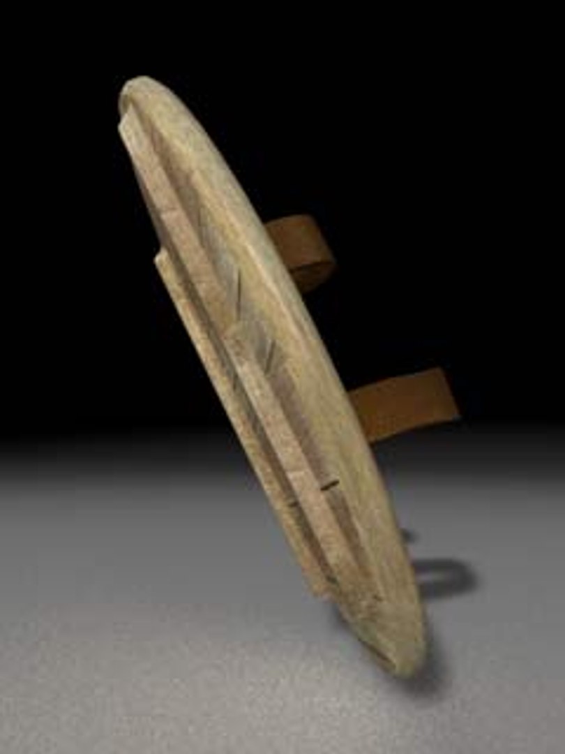 3d Model Ancient Shield
