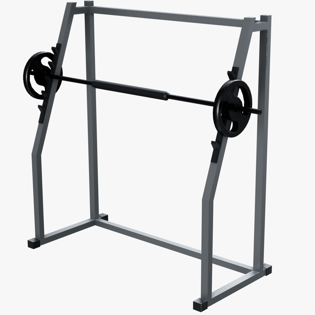 3D Squat Cage - TurboSquid 1875243