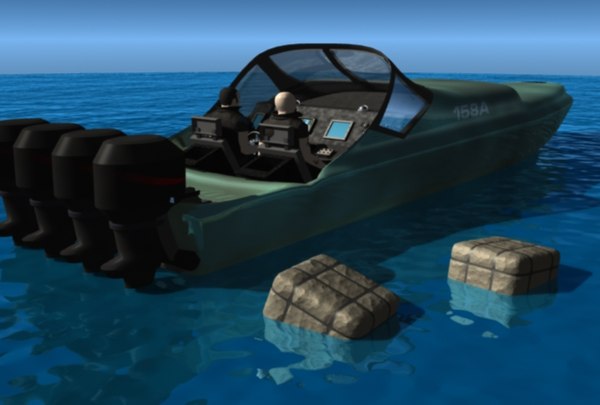 3d model cobalt boats