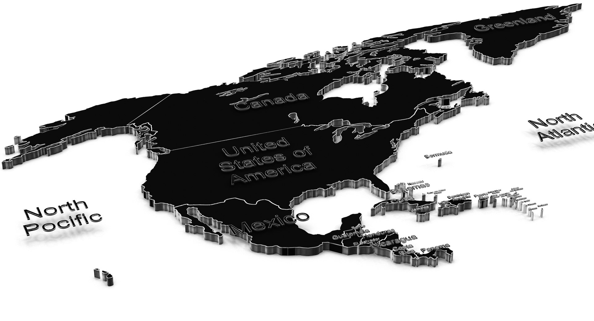 North America 3D - TurboSquid 1241205