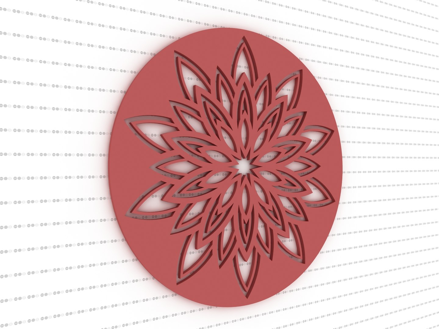 Mandala Cnc 3D Model - TurboSquid 1583471