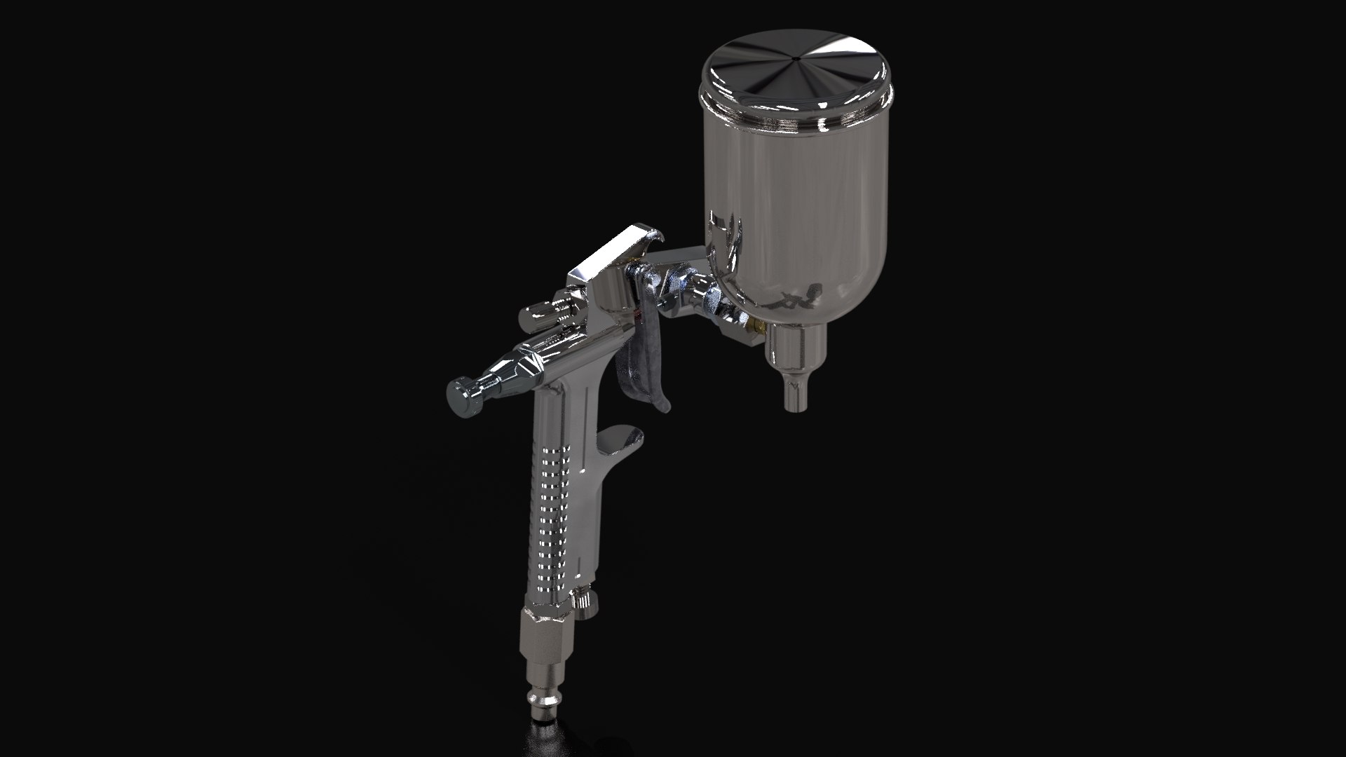 Spray Gun 3D - TurboSquid 1708040