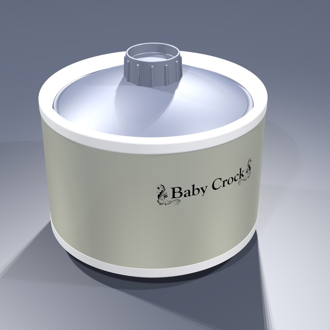 3D Baby Crock - TurboSquid 1234625