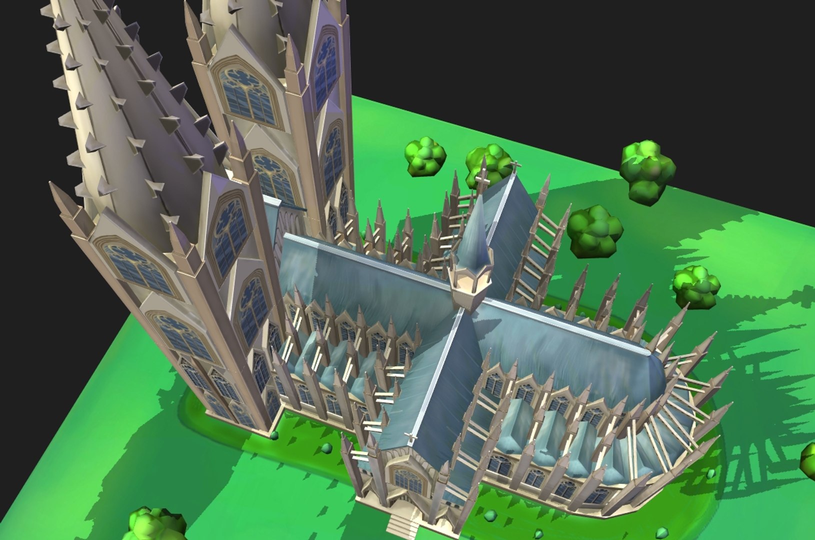 3D Architectural Cathedral Cologne World Model - TurboSquid 1276644