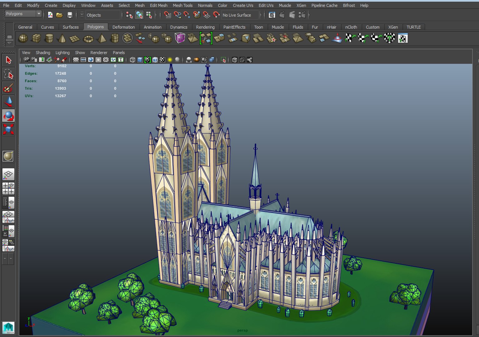 3D Architectural Cathedral Cologne World Model - TurboSquid 1276644