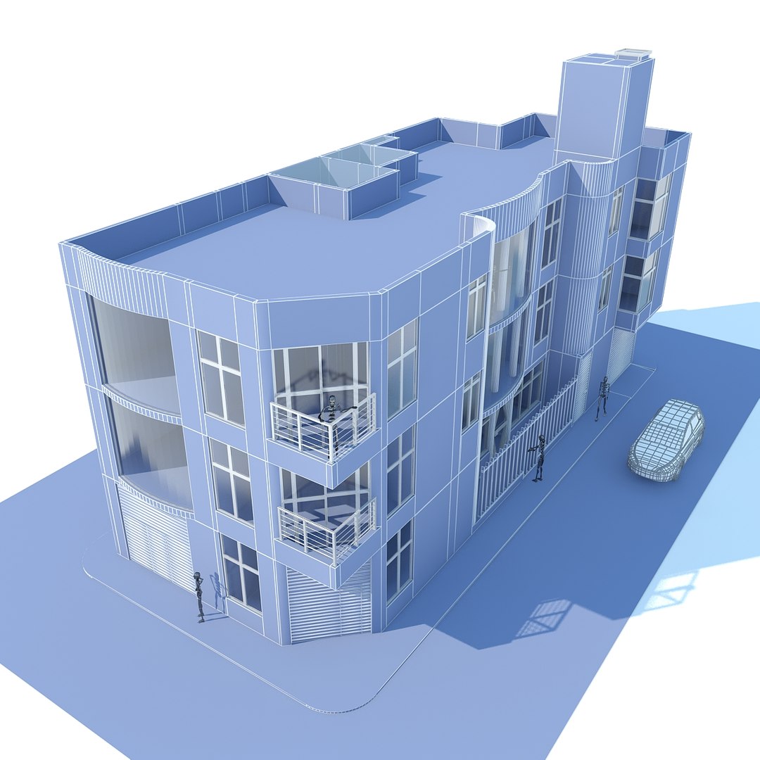Commerce House 2011 3d Model