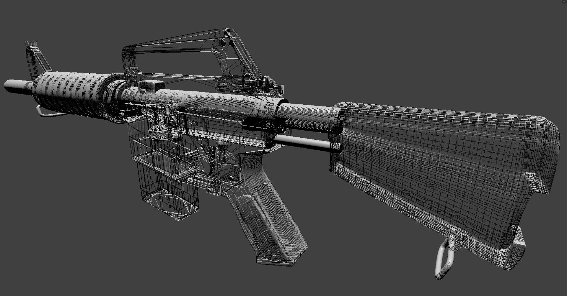 Free Colt Ar15 3d Model