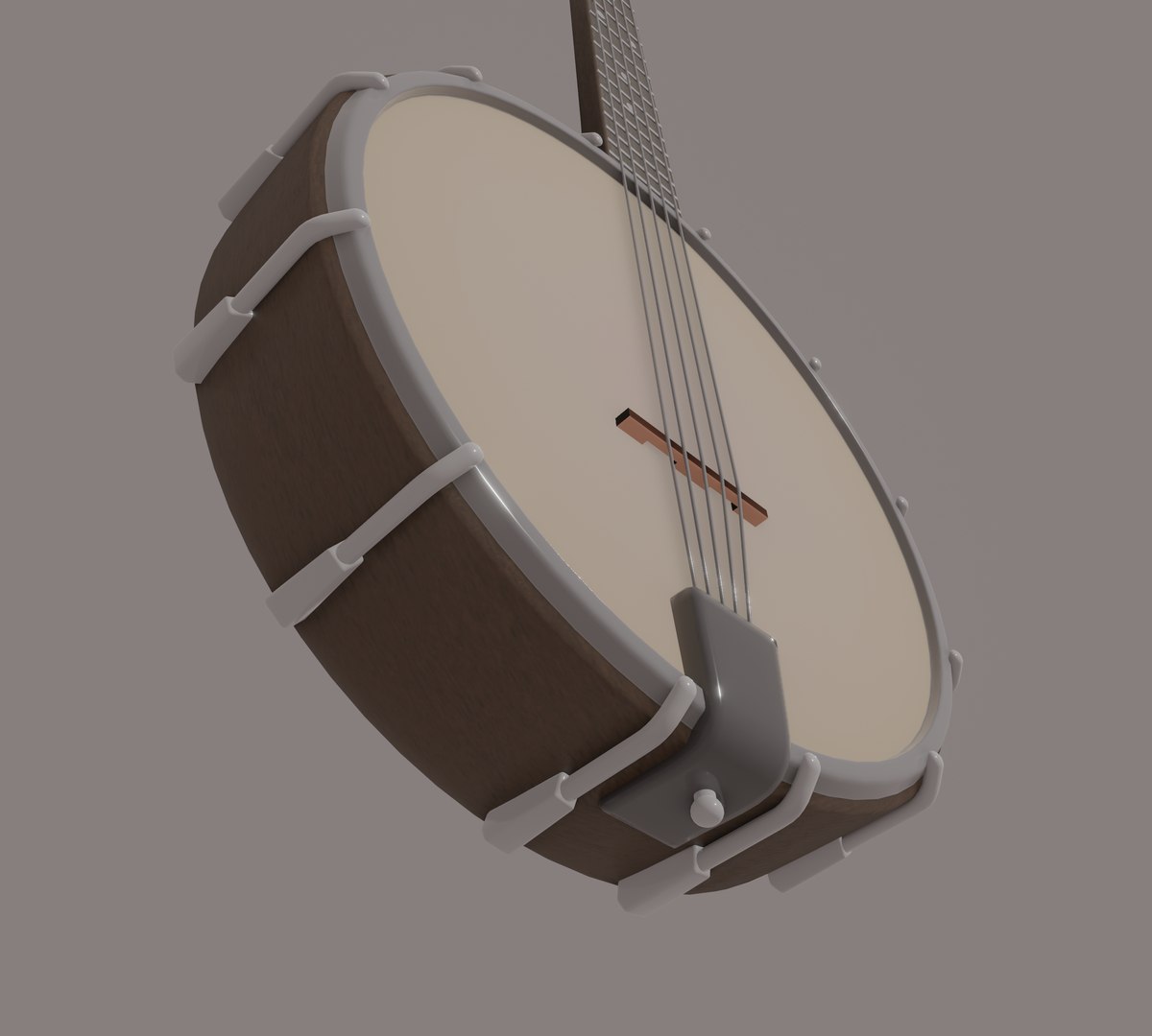 Banjo Music Instrument Model - TurboSquid 1664010