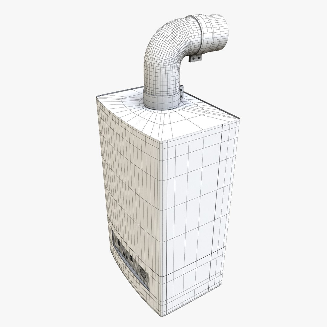 3D Model Generic Boiler - TurboSquid 1400438