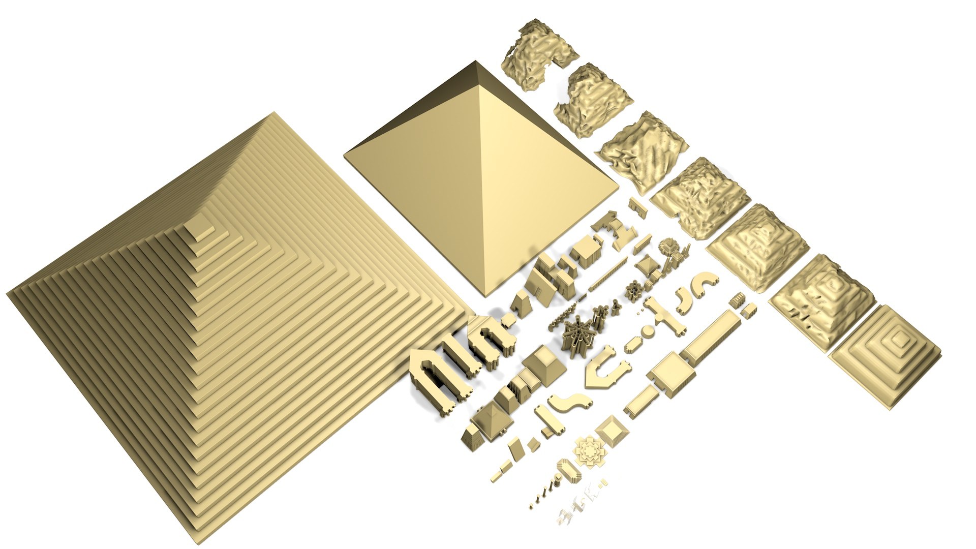 Ancient Egypt Game Assets 3D Model - TurboSquid 2156795