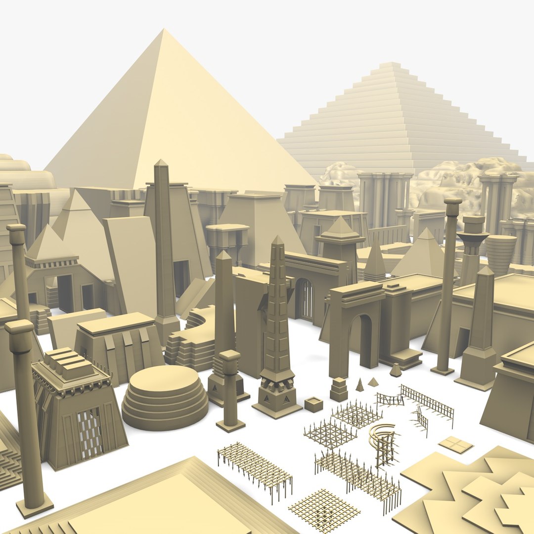 Ancient Egypt Game Assets 3D model - TurboSquid 2156795