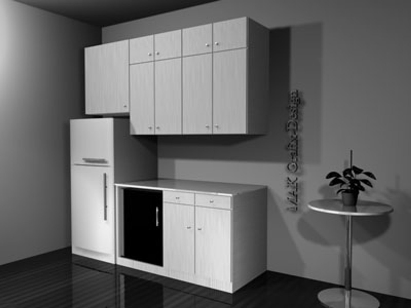 3ds max kitchen sink