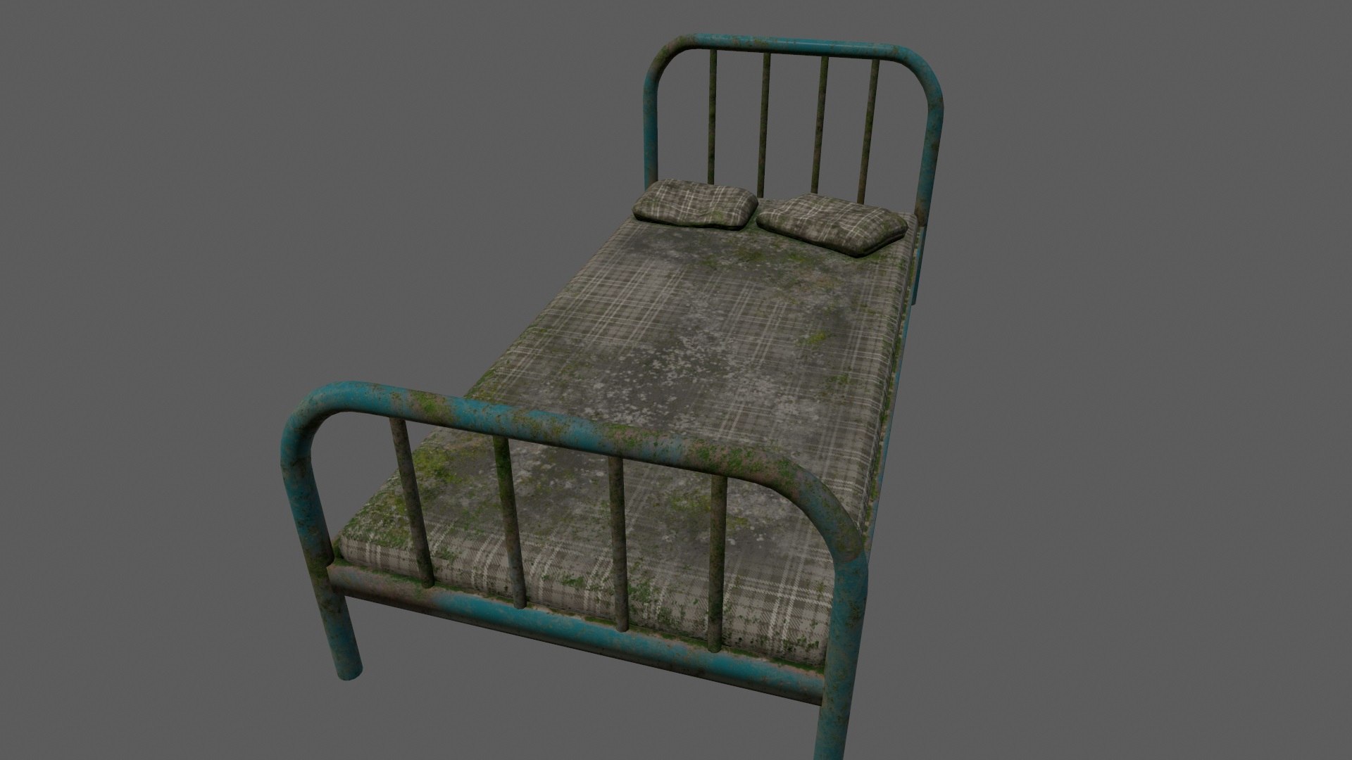 Old Bed 3D Model - TurboSquid 1286291
