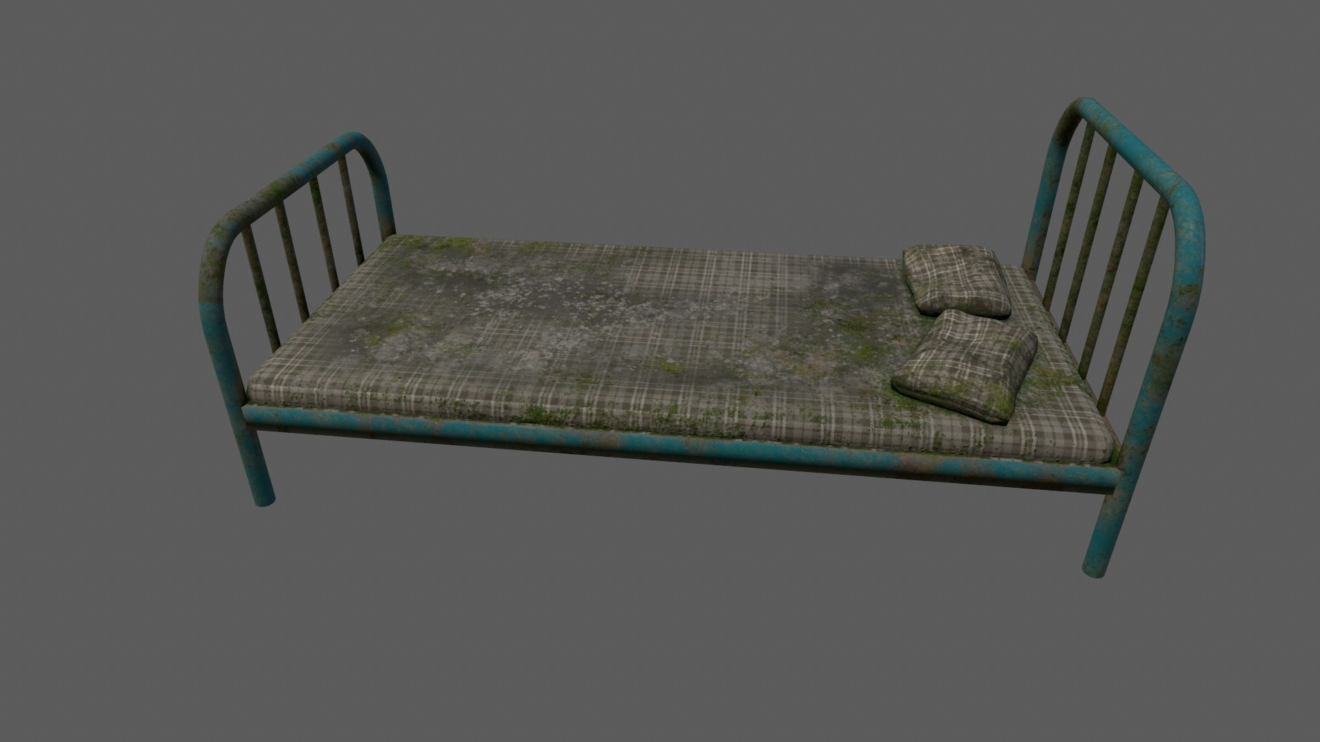 Old Bed 3D Model - TurboSquid 1286291