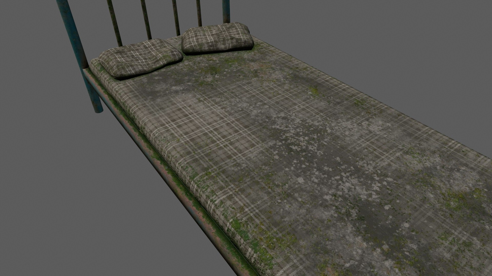 Old Bed 3D Model - TurboSquid 1286291