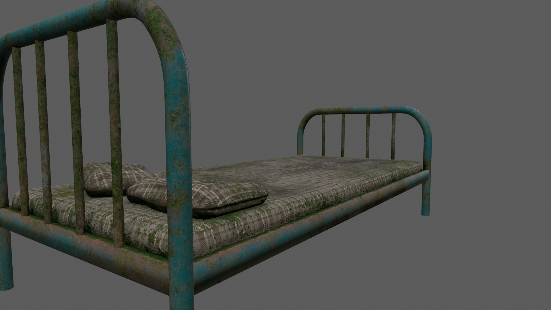Old Bed 3D Model - TurboSquid 1286291