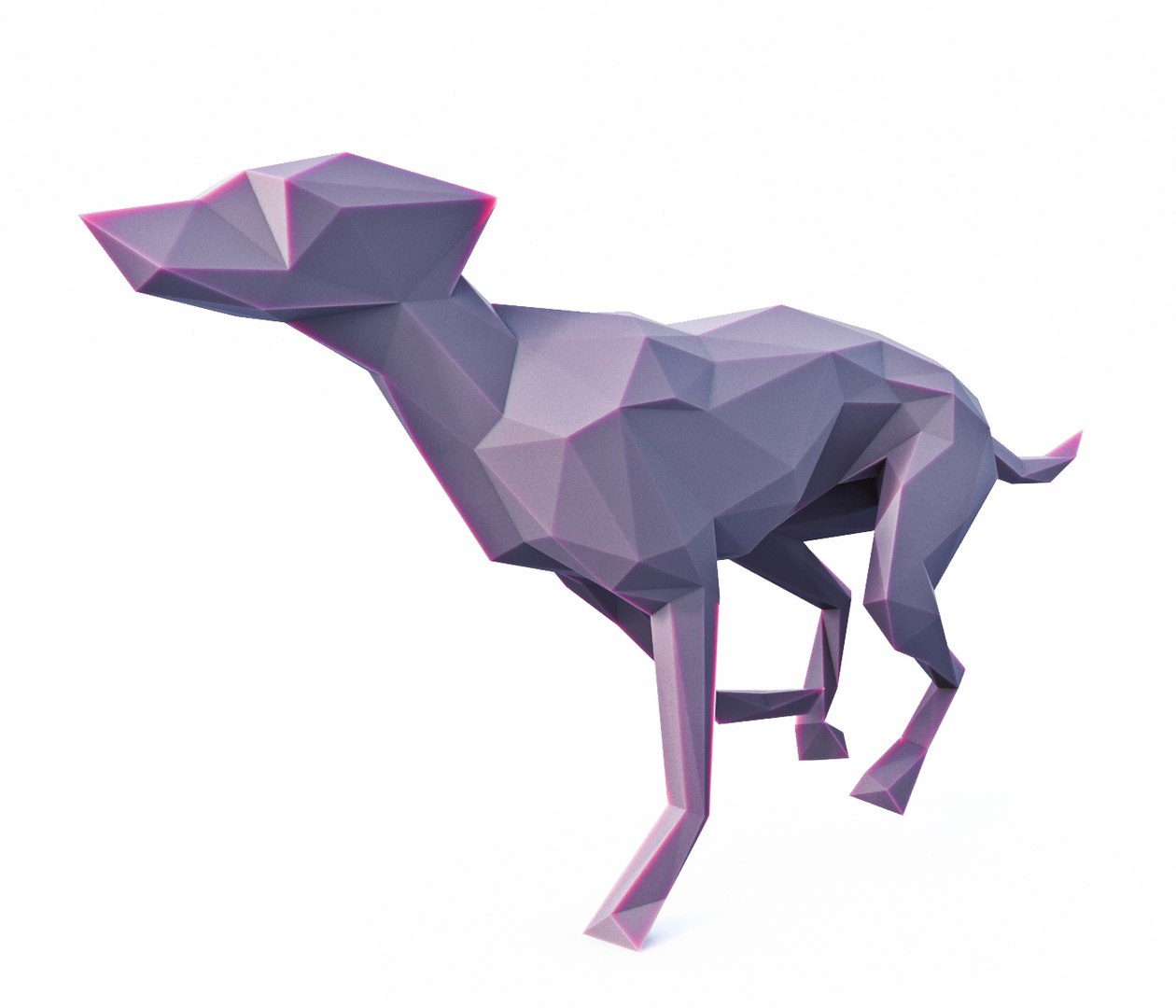 Dog Run Pose 3D Model - TurboSquid 1365859