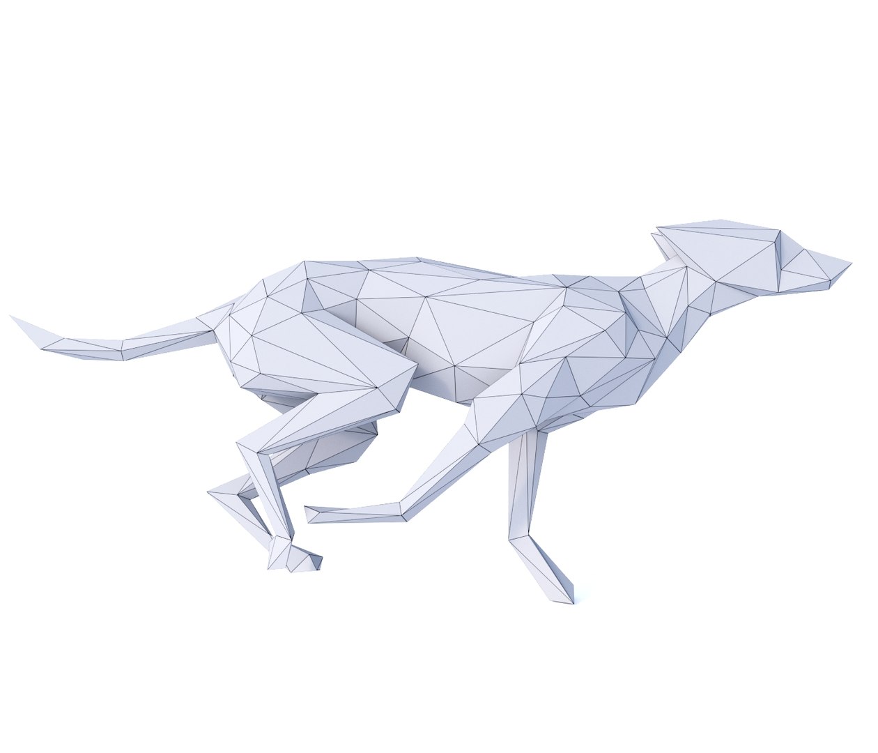 Dog Run Pose 3D Model - TurboSquid 1365859