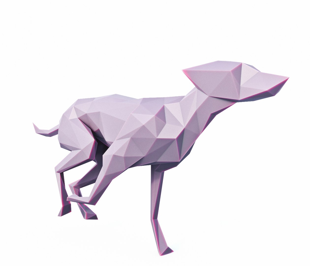 Dog Run Pose 3D Model - TurboSquid 1365859