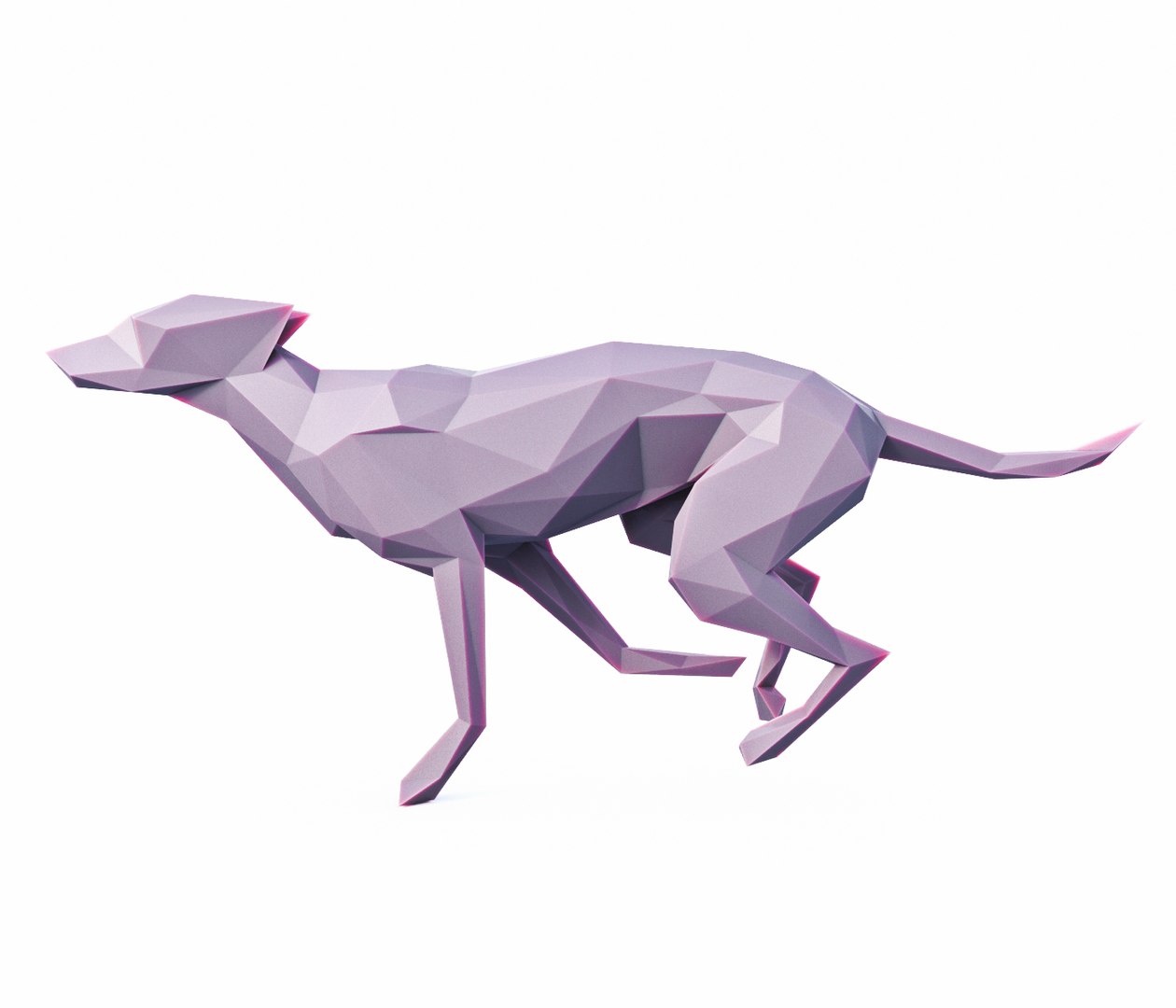 Dog Run Pose 3D Model - TurboSquid 1365859