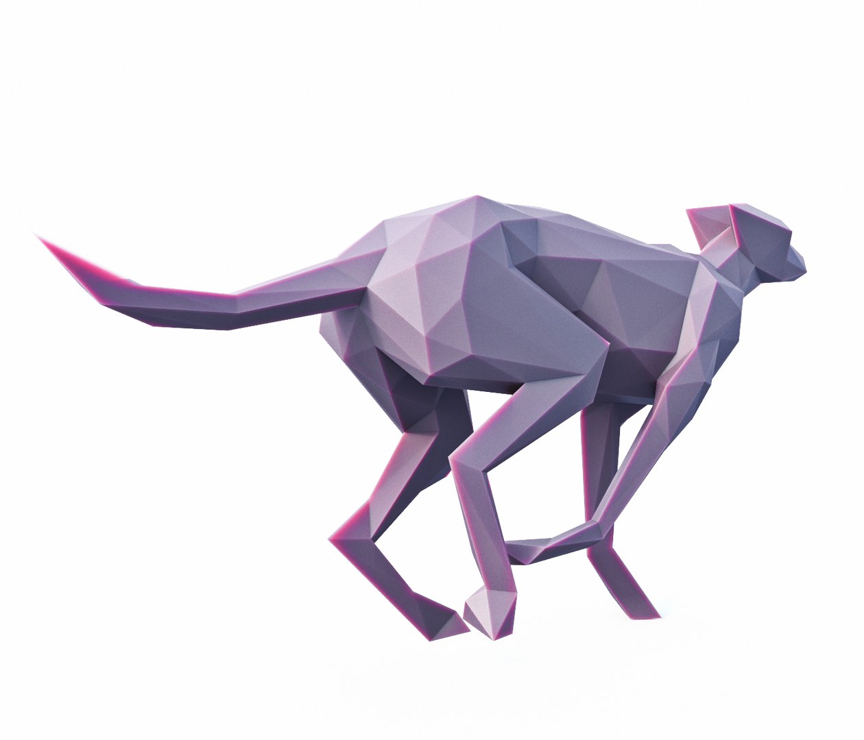 Dog Run Pose 3D Model - TurboSquid 1365859