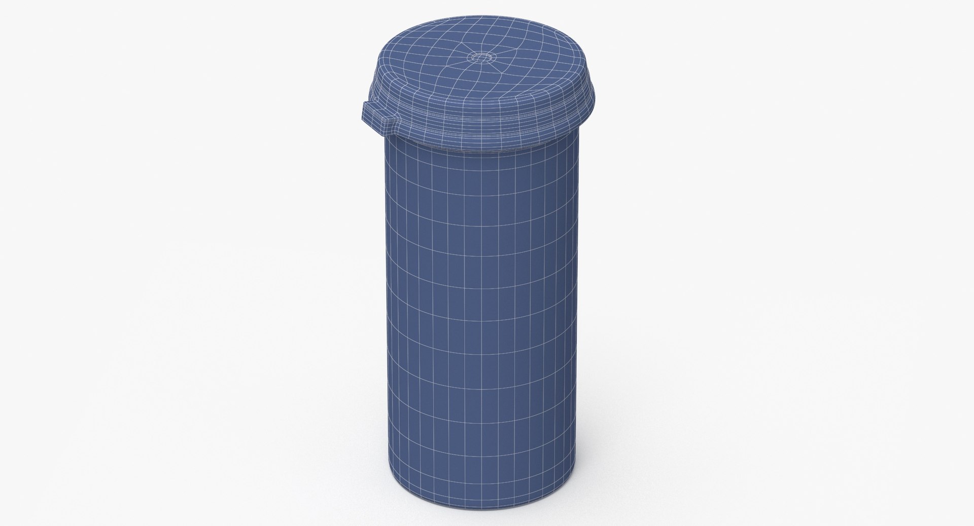 Pill Pod Vial 5dram 18ml Full 3D Model - TurboSquid 2056098