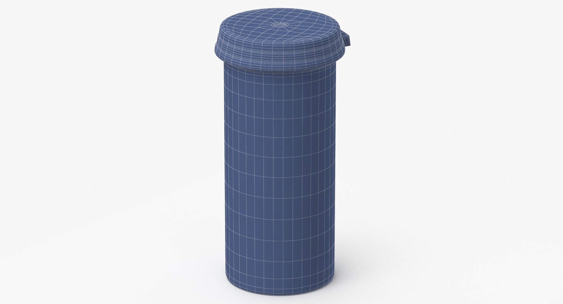 Pill Pod Vial 5dram 18ml Full 3D Model - TurboSquid 2056098