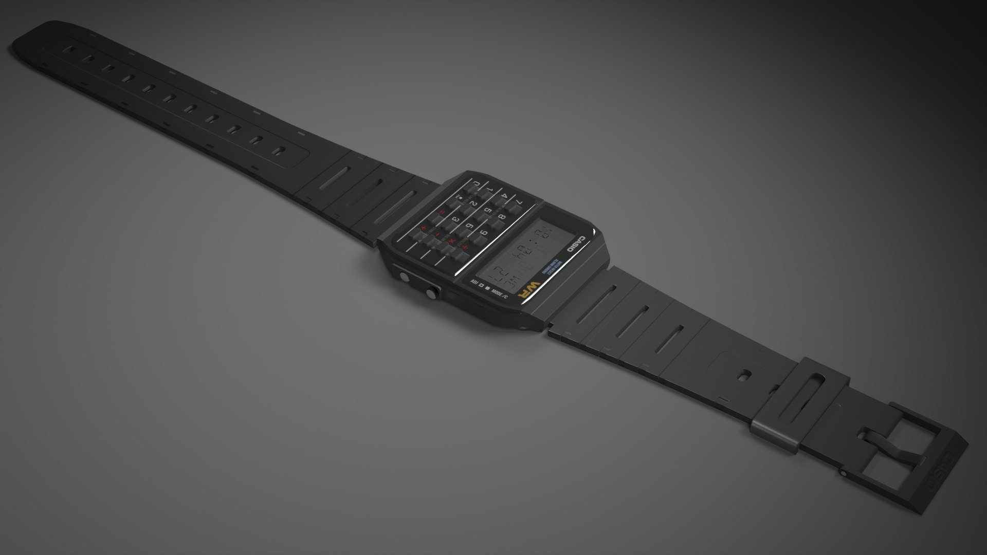 Casio Calculator Wrist Watch CA-53W 3D Model - TurboSquid 2237515