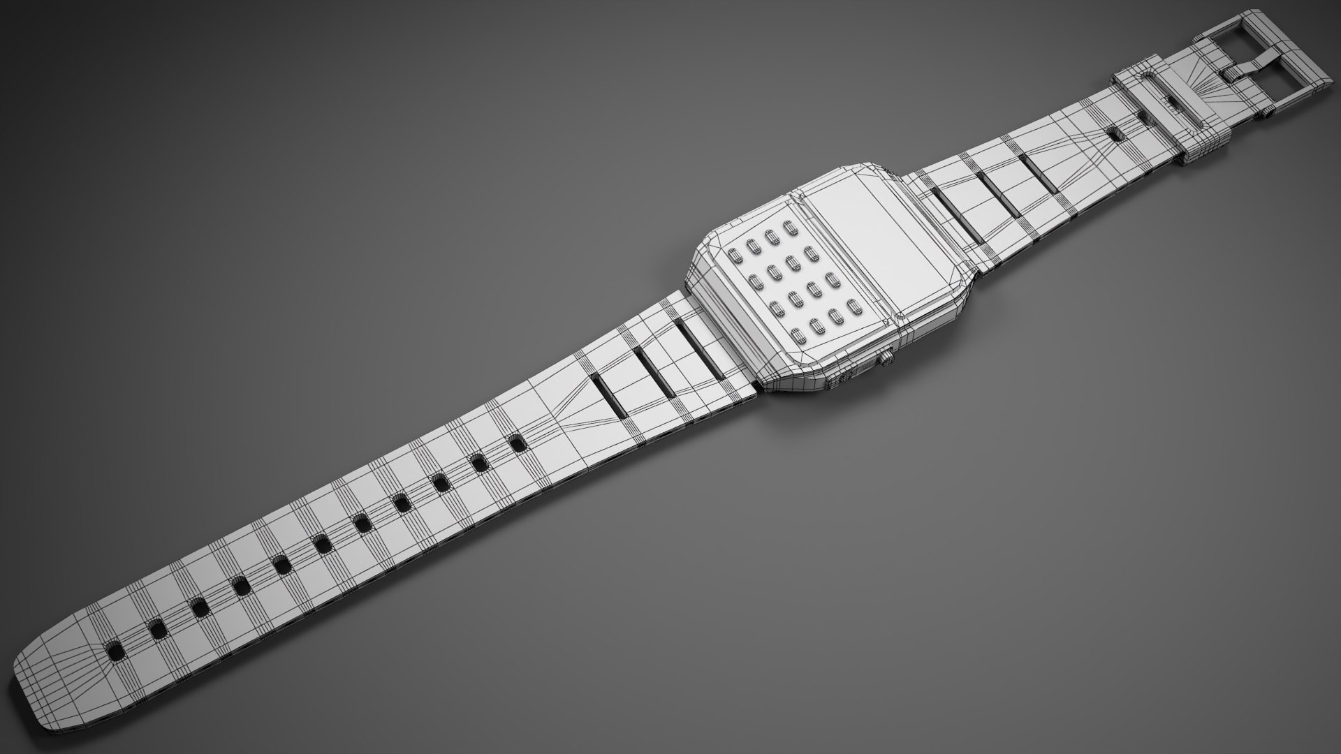 Casio Calculator Wrist Watch CA-53W 3D Model - TurboSquid 2237515